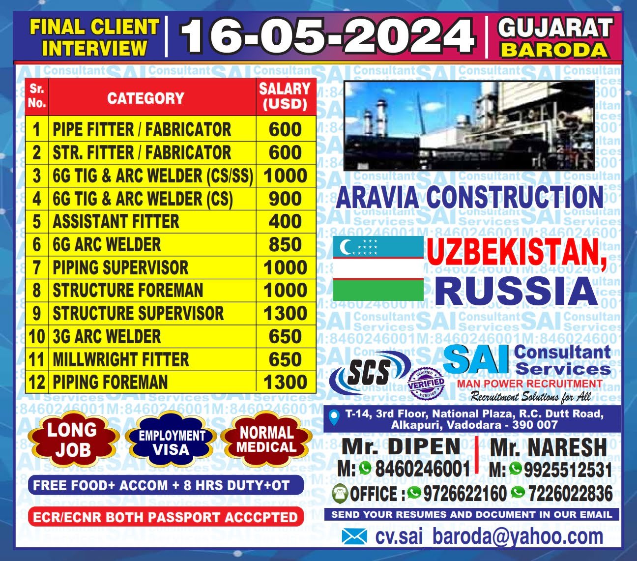 Uzbekistan Russian Jobs, 1099 Russian Job Vacancies